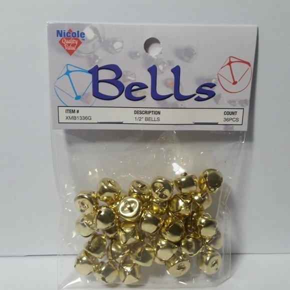 Office | Jingle Bells For Arts Crafts Gold Toned 12 | Poshmark